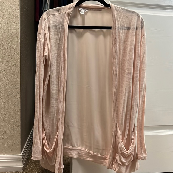 Calvin Klein | Sweaters | Calvin Klein Sheer Cardigan | Poshmark